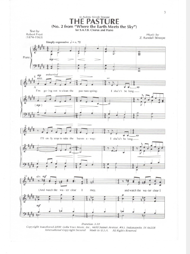 Vdocuments - MX The Pasture Stroope | PDF