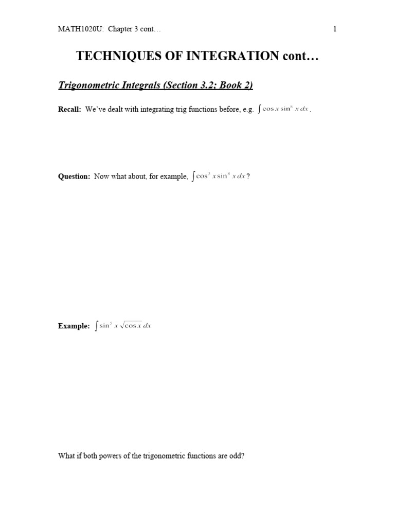 Mod1b Trigint | PDF | Teaching Methods & Materials