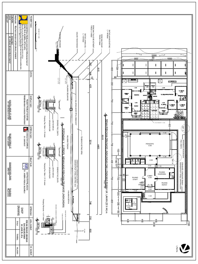 Denah Drainase | PDF