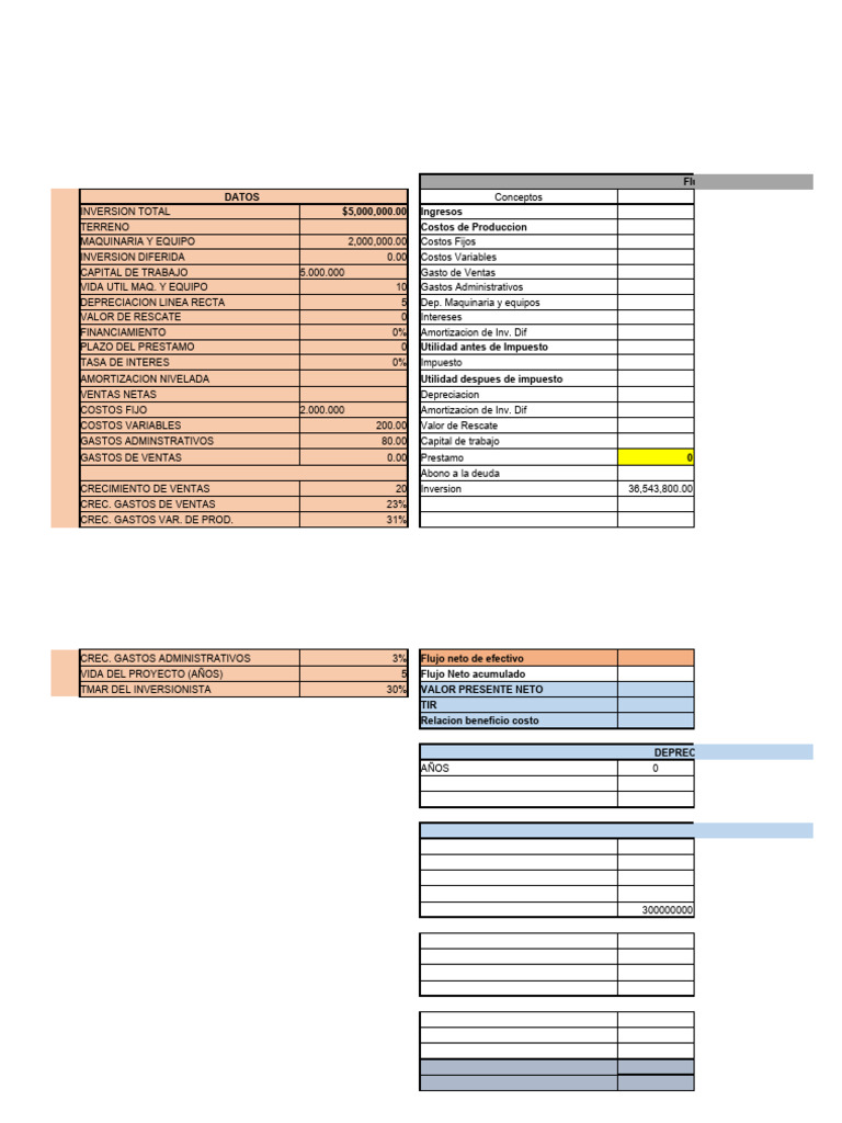 Flujo de Caja Puro | PDF | Economias | Negocios económicos