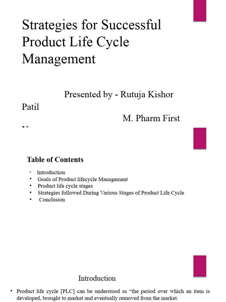 Effective Product Life Cycle Strategies | PDF | Product Lifecycle ...