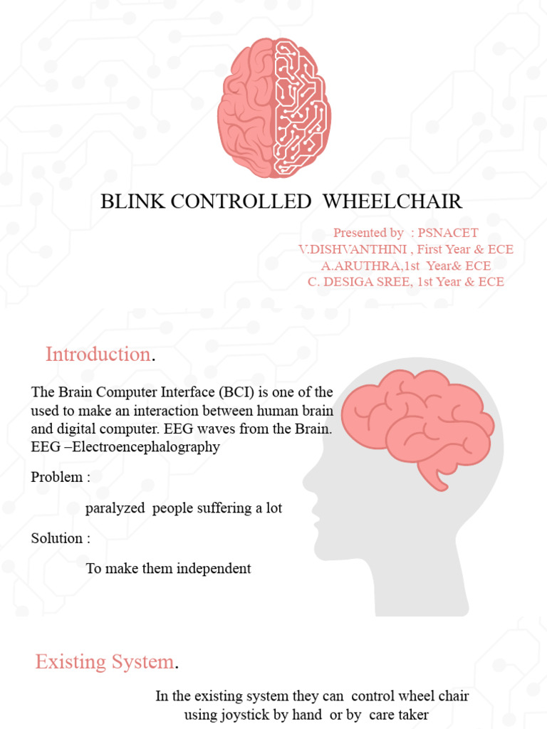 Bci Wheelchair | PDF | Electroencephalography | Computing