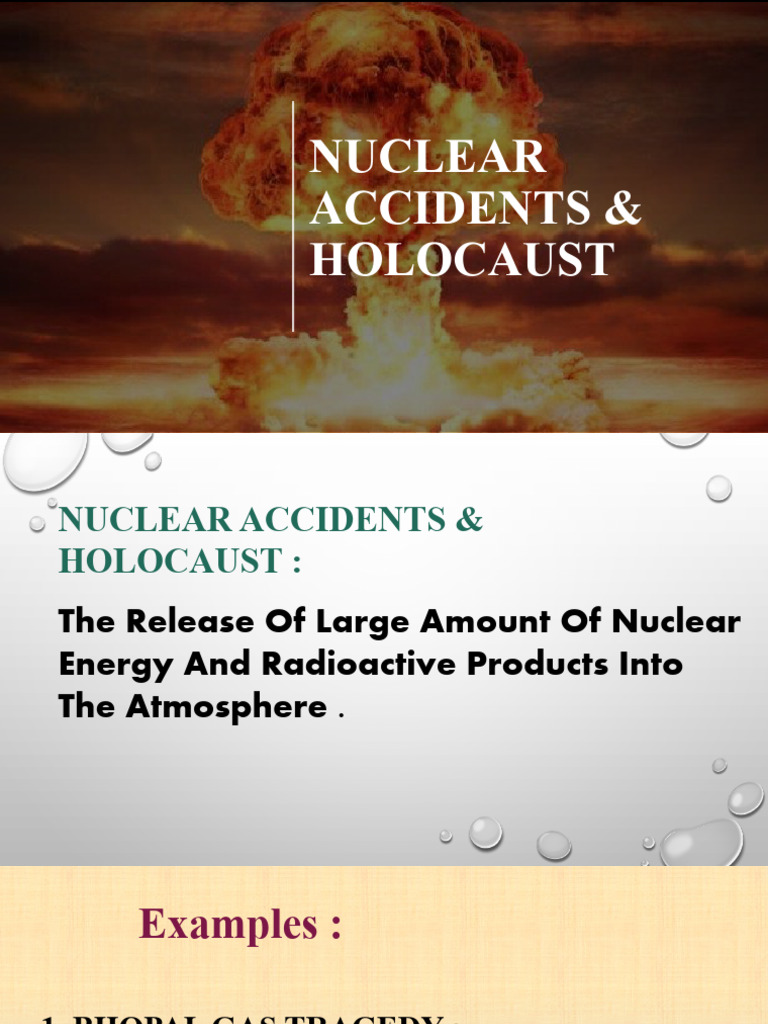 Nuclear Accidents and Their Impact | PDF | Nuclear And Radiation Accidents And Incidents ...