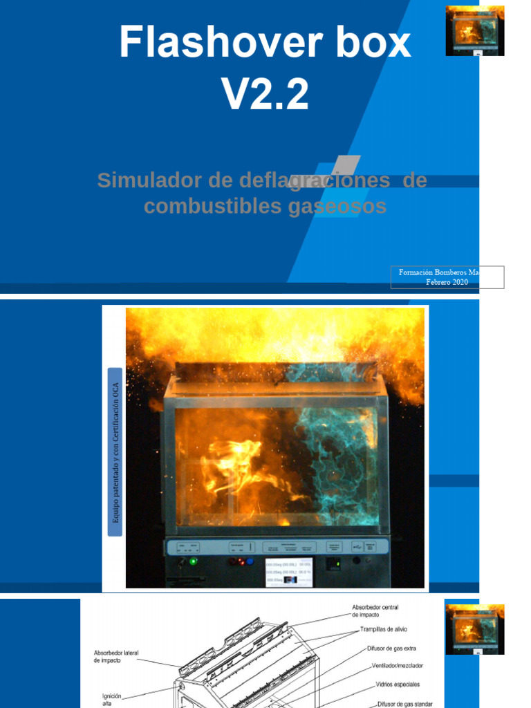 Formación Flashover Box 2 2 New Template | PDF | Combustión | Gases