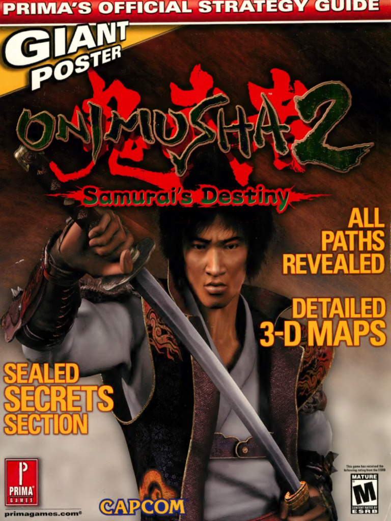 Onimusha - 2 Official Guide | PDF | Menu (Computing)