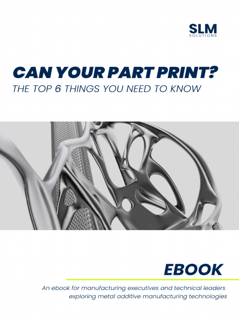 Can Your Part Print | PDF
