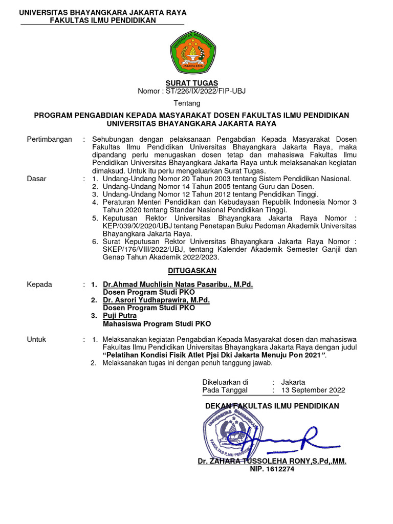 Pelatihan - Kondisi - Fisik - Atlet - Pjsi - DKI - Jakarta - Menuju - Pon - 2021 Fix | PDF