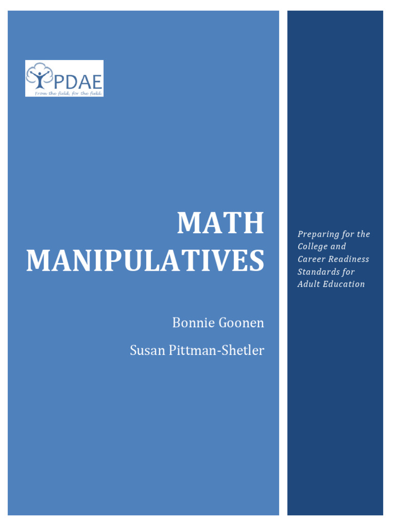 Math Manipulatives Handout | Download Free PDF | Subtraction | Mathematics