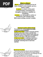 How To Write An MFR | PDF | Memorandum | Armed Conflict