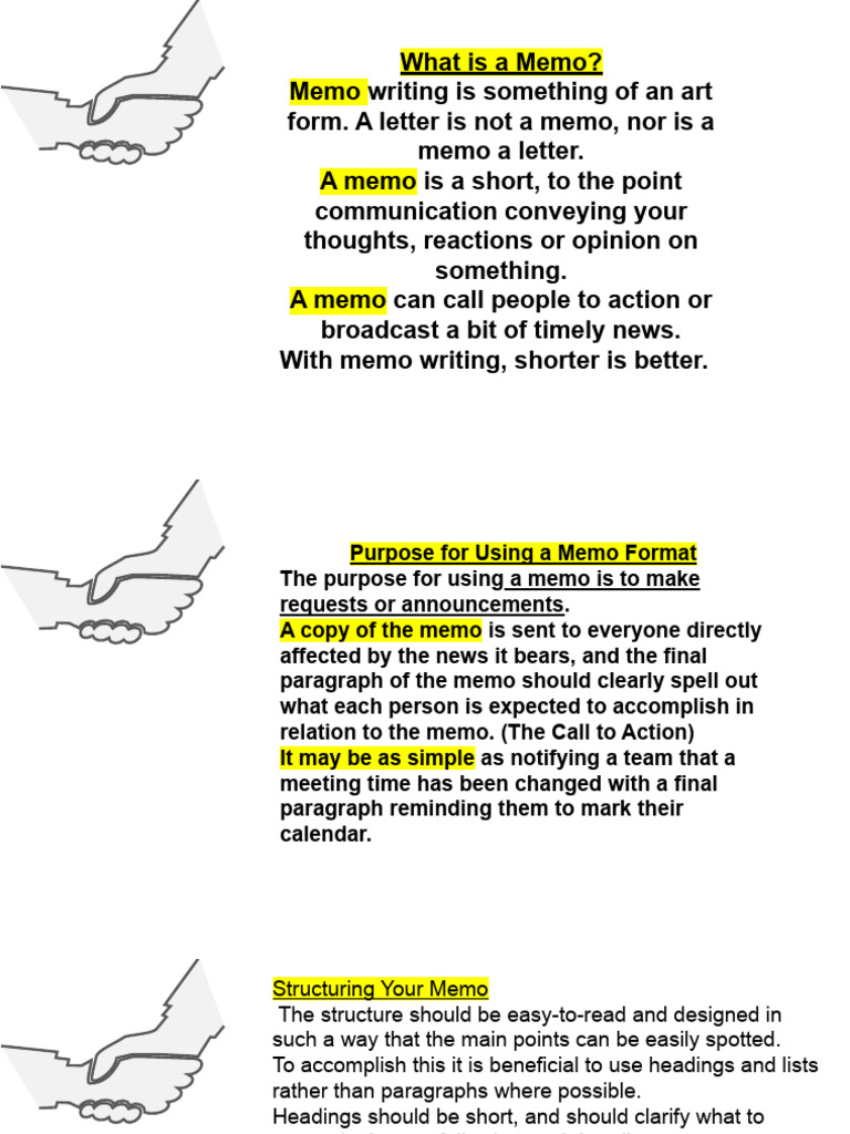 Memo Writing | PDF | Memorandum | Zip Code