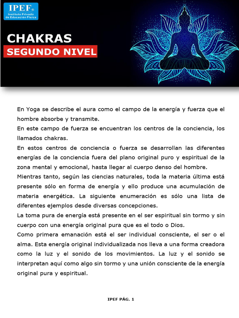 Yc 2 Mod 2 | PDF | Chakra | Yoga