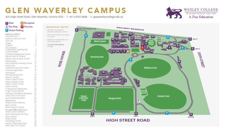 Glen-Waverley-Campus-Map | PDF