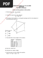 Atika School 2021 012 Mathematics Paper 1 | PDF