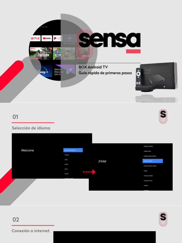 Manual Android-TV Box-Sensa-09-2021 | PDF
