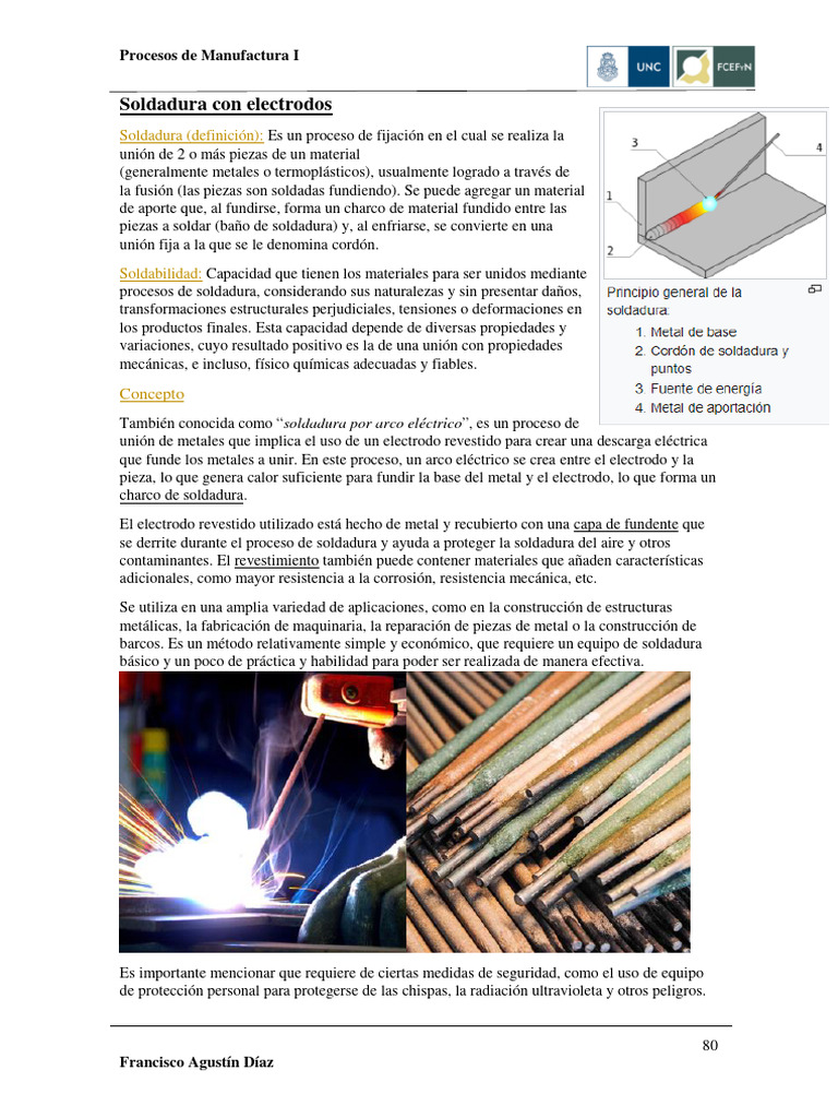 Soldadura Con Electrodo | PDF | Soldadura | Construcción