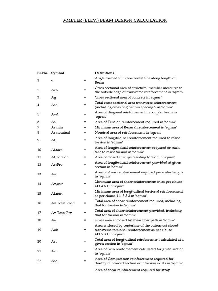 3M BEAMS CALCULATION | Download Free PDF | Beam (Structure) | Materials