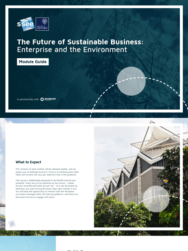 FSB Module Guide | Download Free PDF | Sustainability | Economies