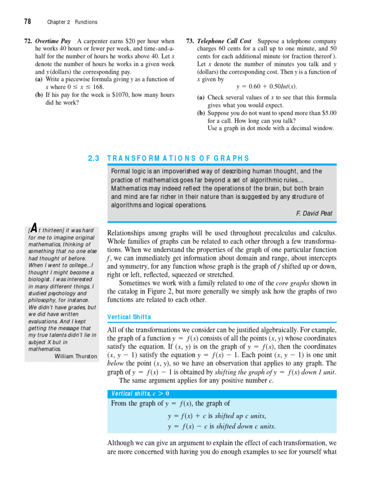 Graphs Complete Topic Pdf Function Mathematics Cartesian Coordinate System 