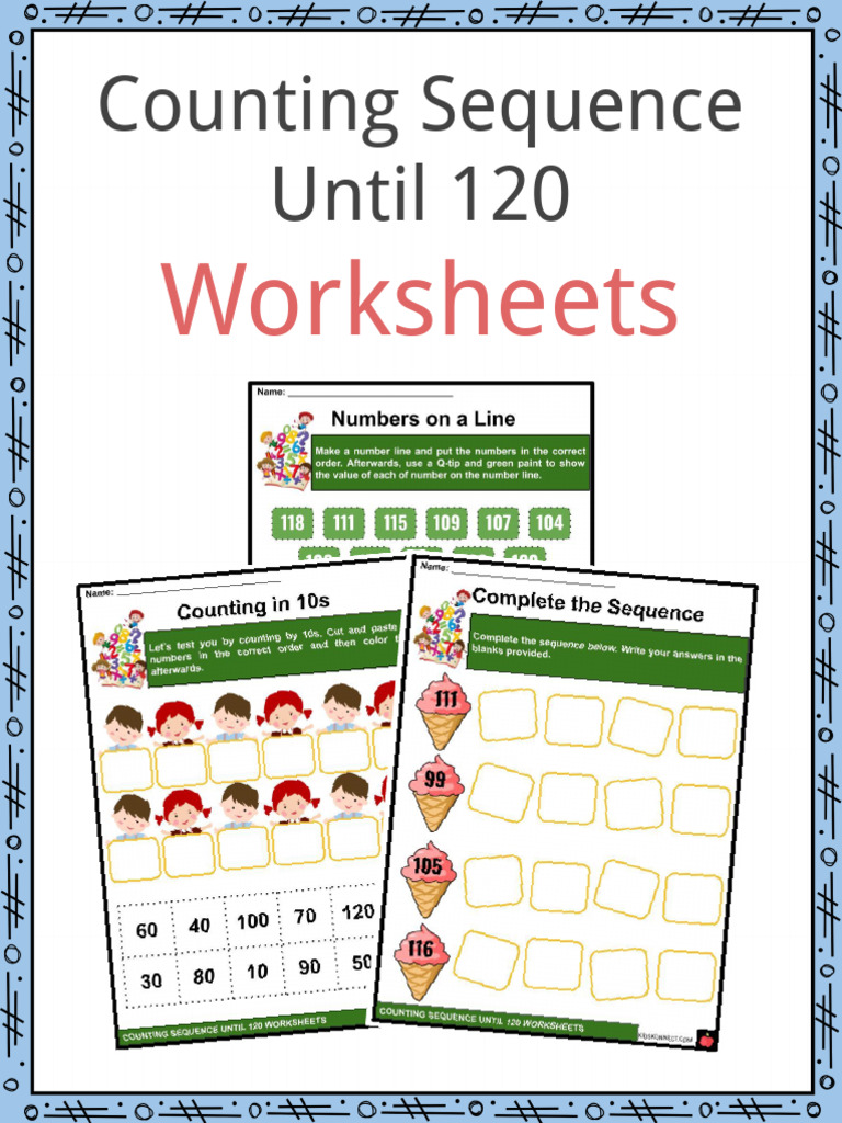 Sample Counting Sequence Until 120 Worksheets | PDF | Creative Commons ...