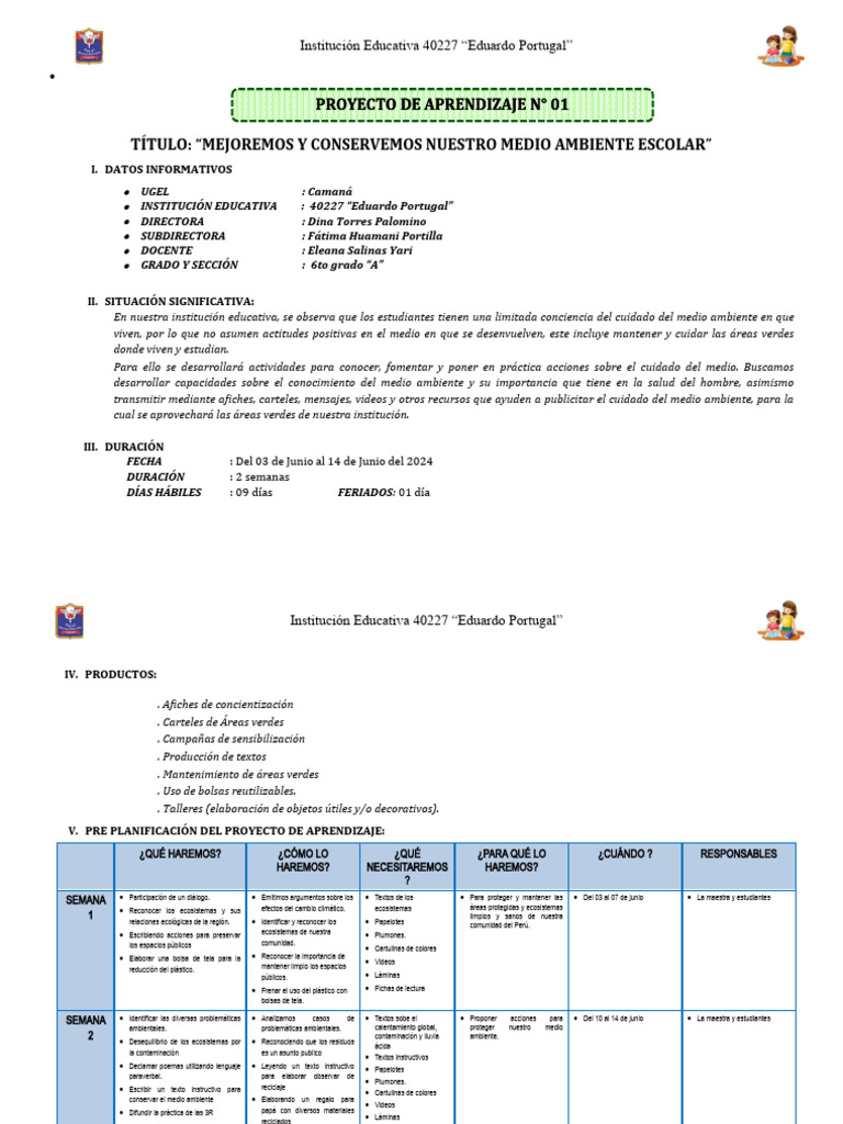 Esquema Proyecto 01 | PDF | Geometría | División (Matemáticas)