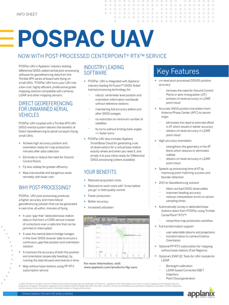 POSPac-UAV | Download Free PDF | Lidar | Unmanned Aerial Vehicle