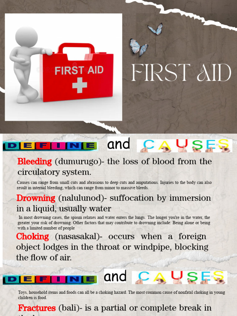 First Aid LECTURES | Download Free PDF | Myocardial Infarction | Wound