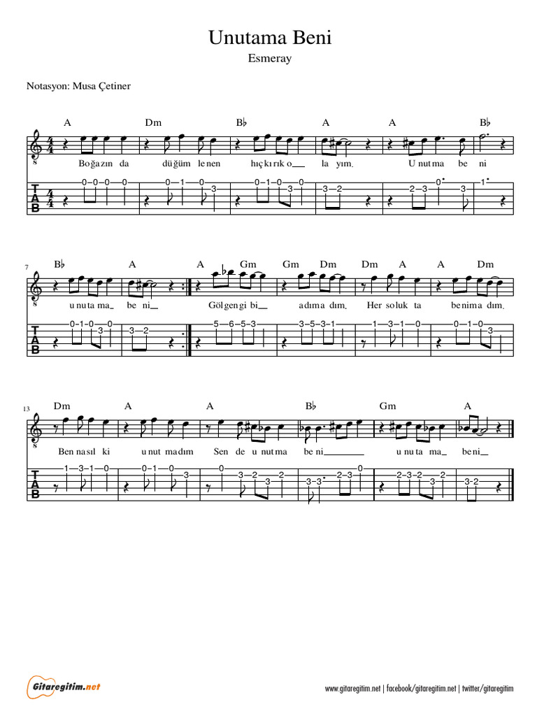 Unutama Beni Nota | PDF