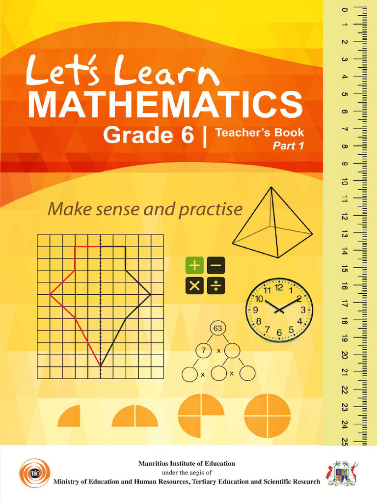 Grade 6 Mathematics Teacher's Book | PDF | Rectangle | Shape
