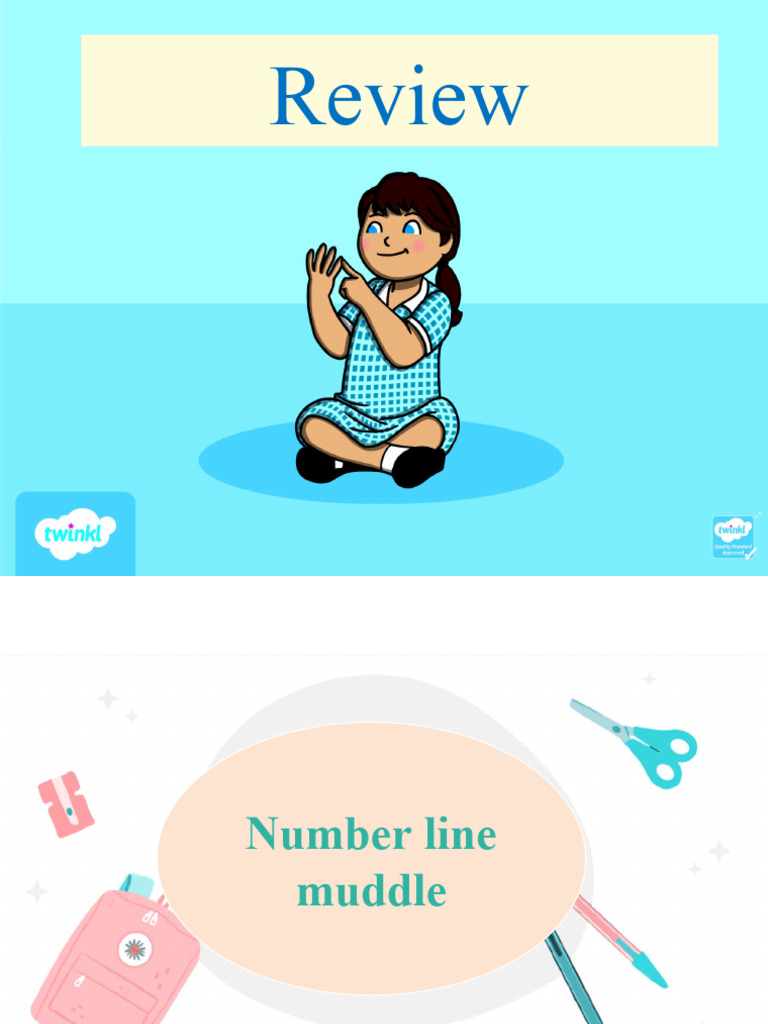 Grade 1 - Math - Review Part 1 | PDF