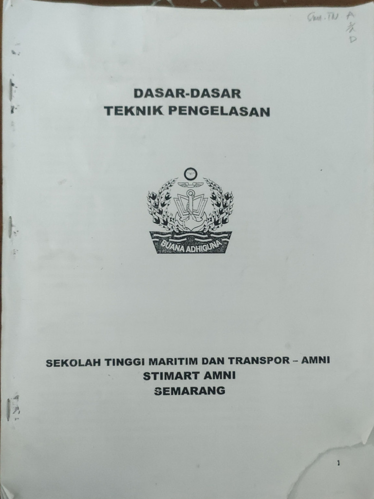 Dasar-Dasar Teknik Pengelasan (Las Oksi-Asetilen) | PDF