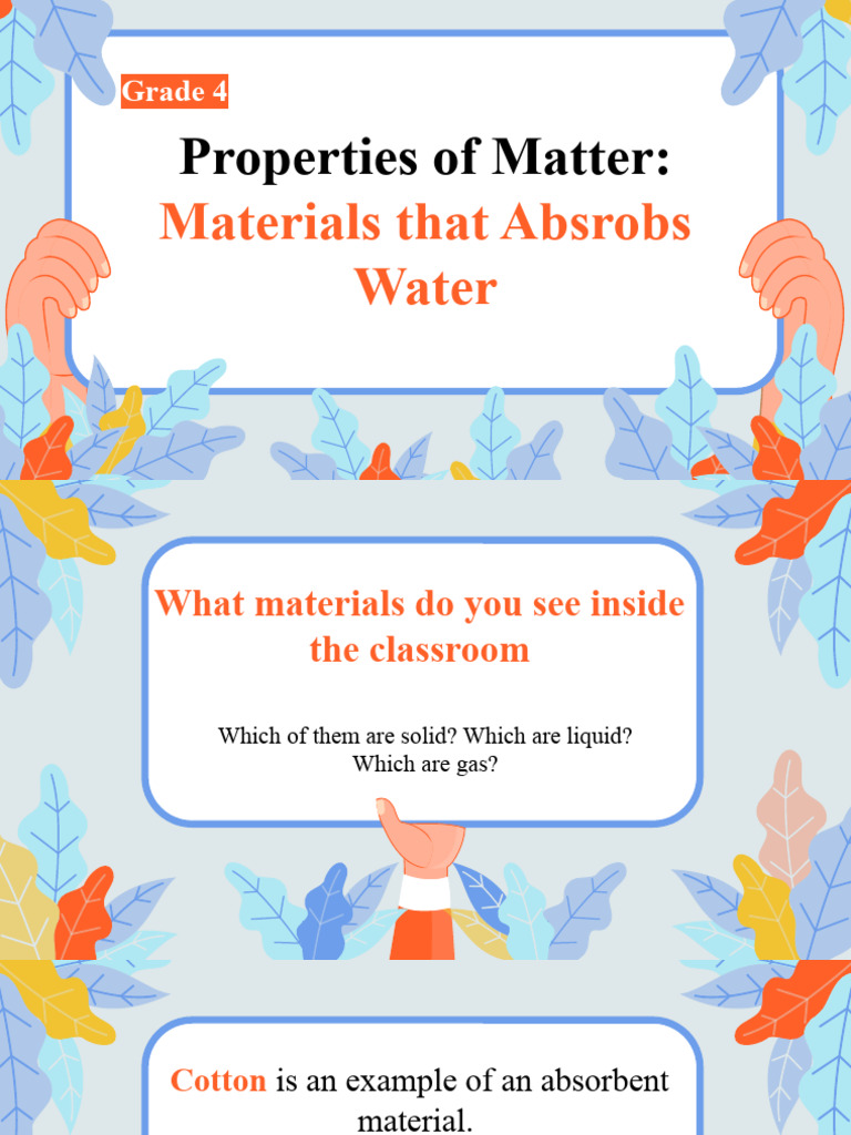 Absorbent and Non-Absorbent Material | PDF | Planets | Solar System