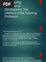 When To Earn CPD Units For Teachers | PDF | Professional Development | Vocational Education