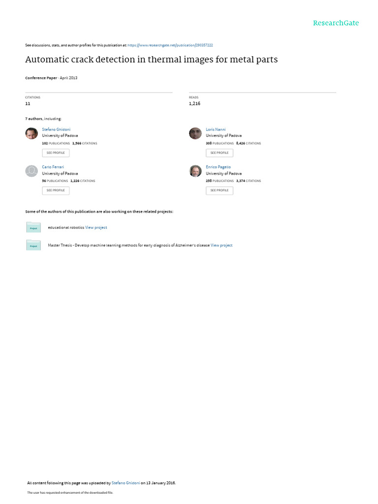 Crack Inspection | PDF