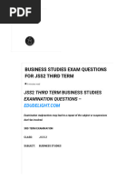 Econs SS 2 Third Term Exam | PDF | Economics | Supply (Economics)