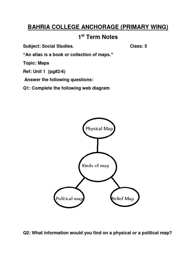 Class 5 Social Studies Term Notes | PDF | Climate | Climate Change