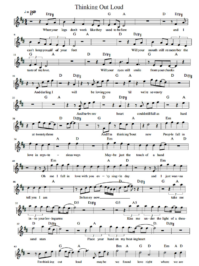 Thinking out loud | PDF