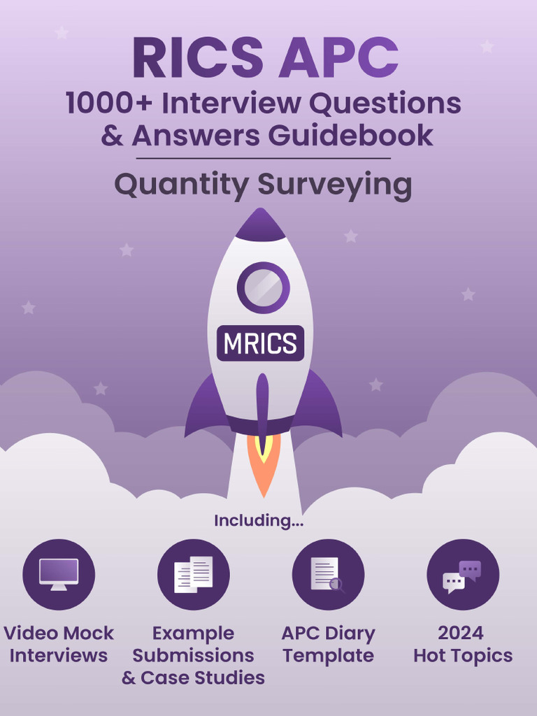 Rics Apc Study Guide Quantity Surveying 2024 | PDF | Income Statement | Expense