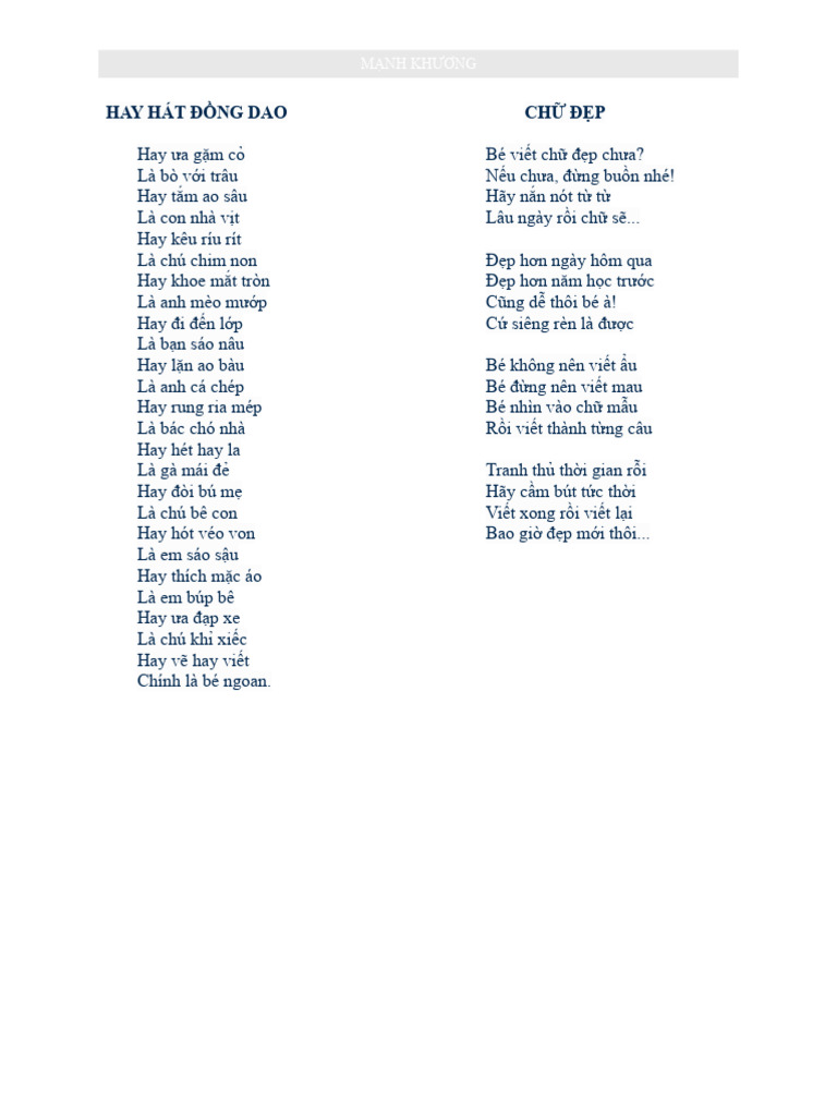 Hay Hát Đ NG Dao | PDF