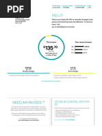 O2 Mobile Bill Summary and Details | PDF | Payments | Service Industries