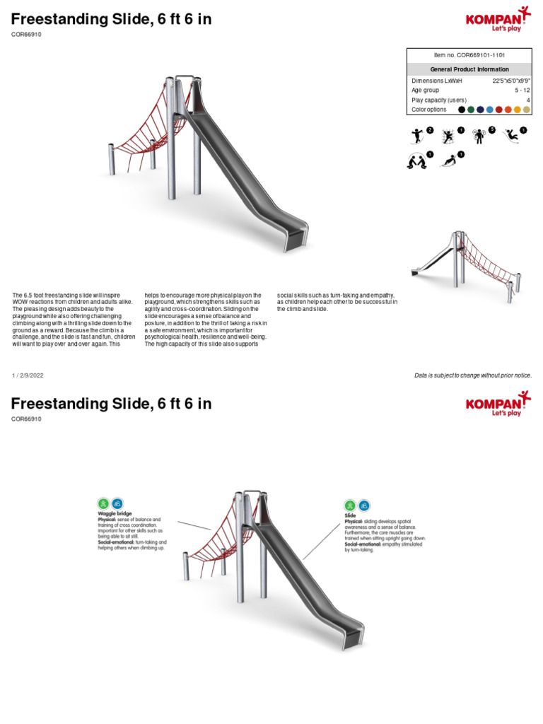 Kompan - Slide | Download Free PDF | Steel | Stainless Steel