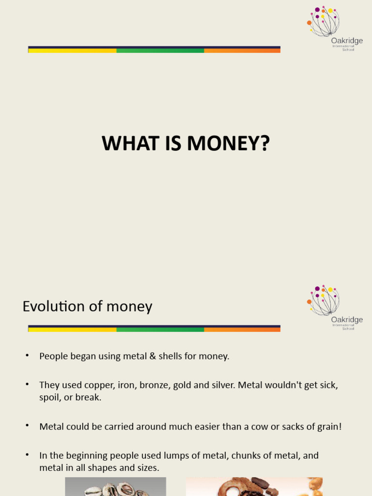 Period 4 - Fundamental Principles Money Grade 6 | PDF | Social Science