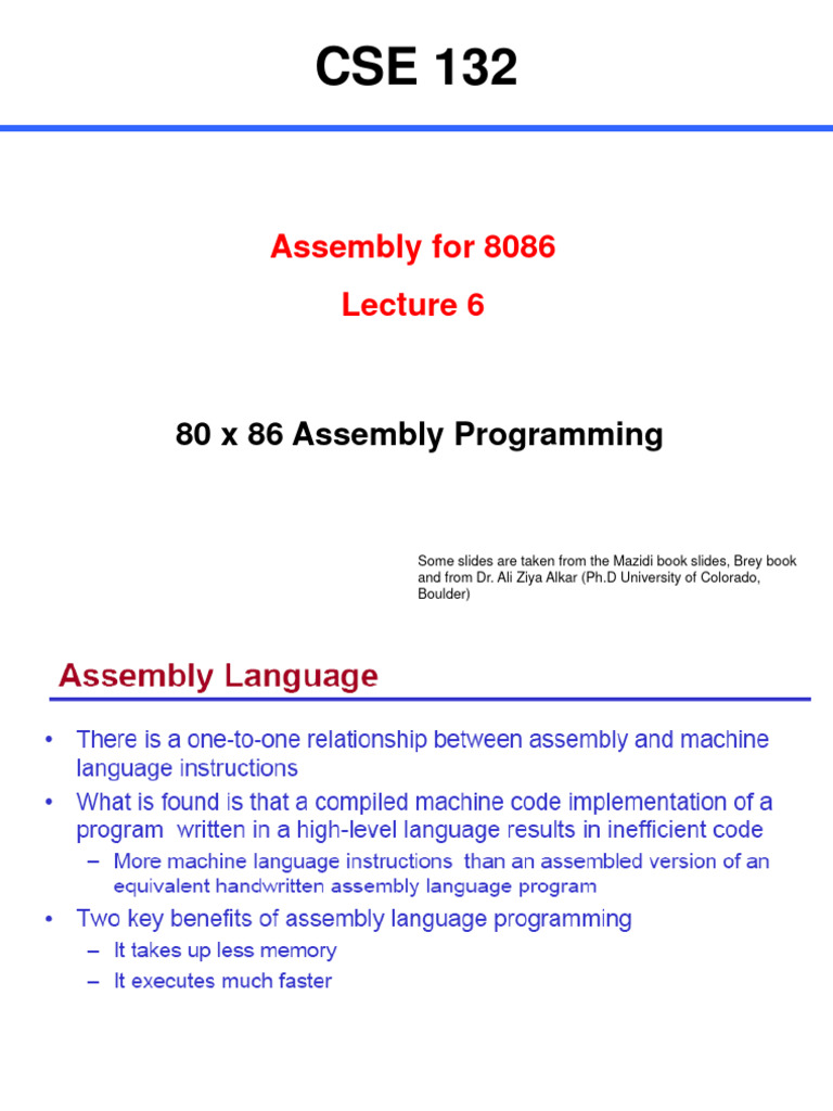 Lecture 6 | PDF | Computers