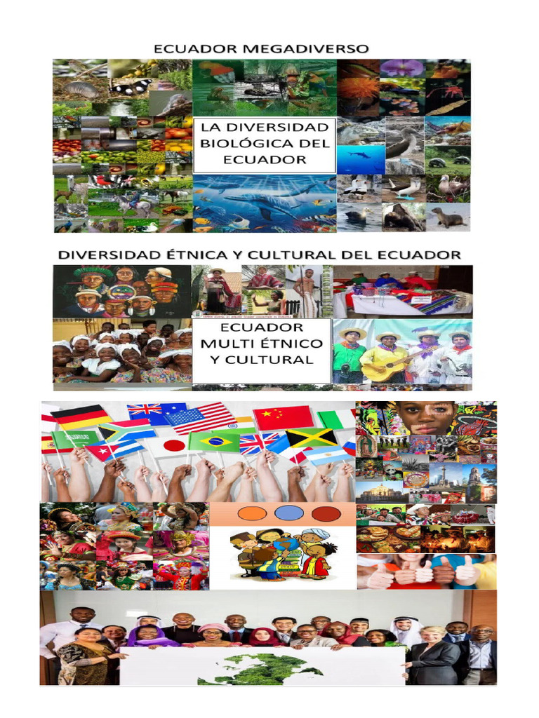 Collage Diversidad Cultural | PDF