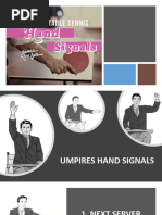 Hand Signals For Doubles | PDF