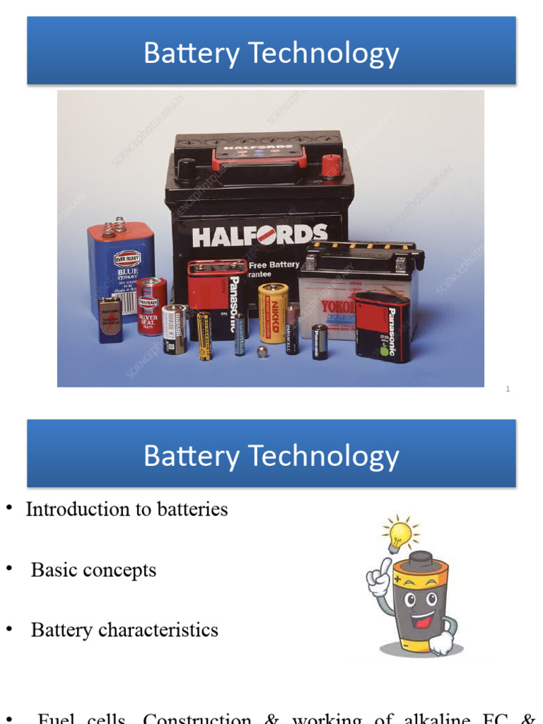 Battery Technology 2022 | PDF | Lithium Ion Battery | Fuel Cell