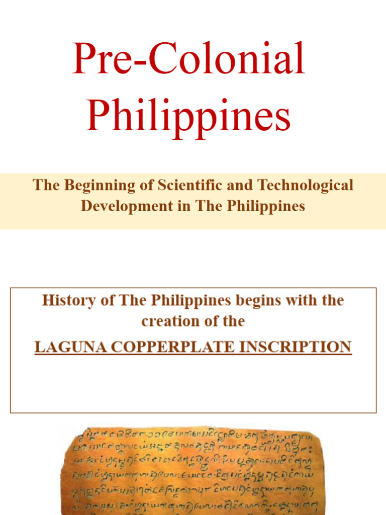 PRE-COLONIAL Philippines | PDF | Southeast Asia | Philippines
