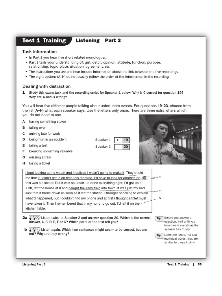 FCE Listening Part 3 | PDF