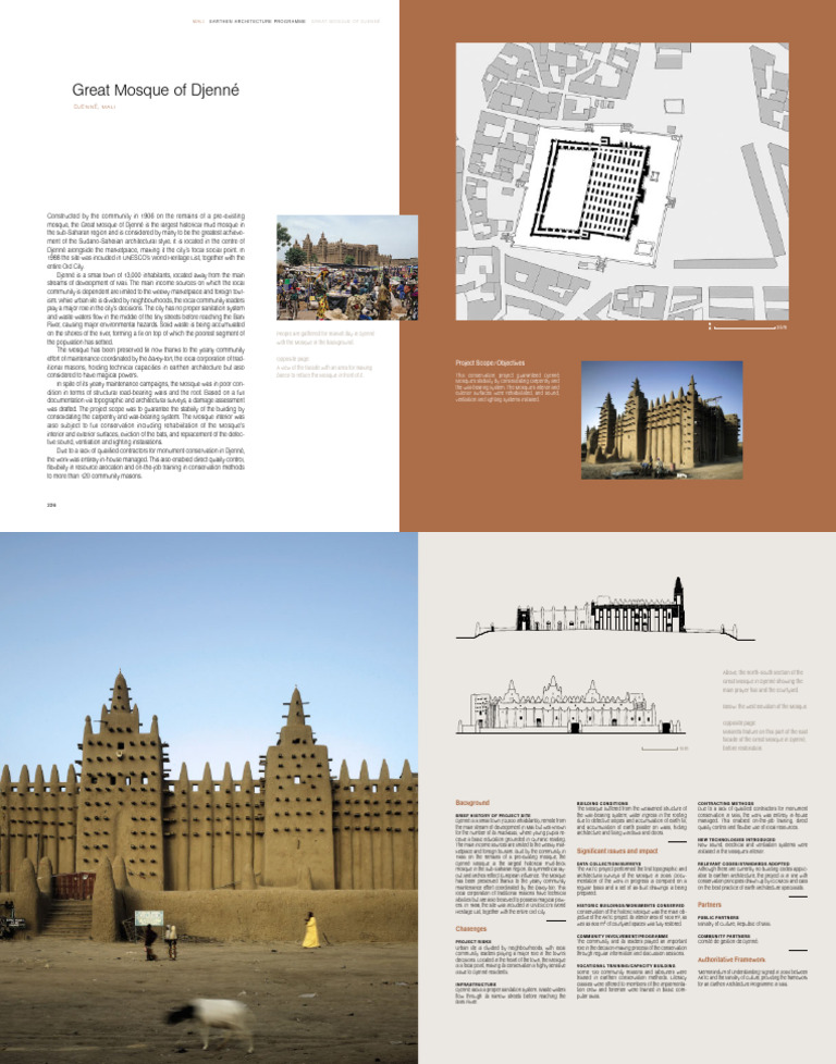 Great Mosque of Djenne | PDF | Architectural Design | Architecture