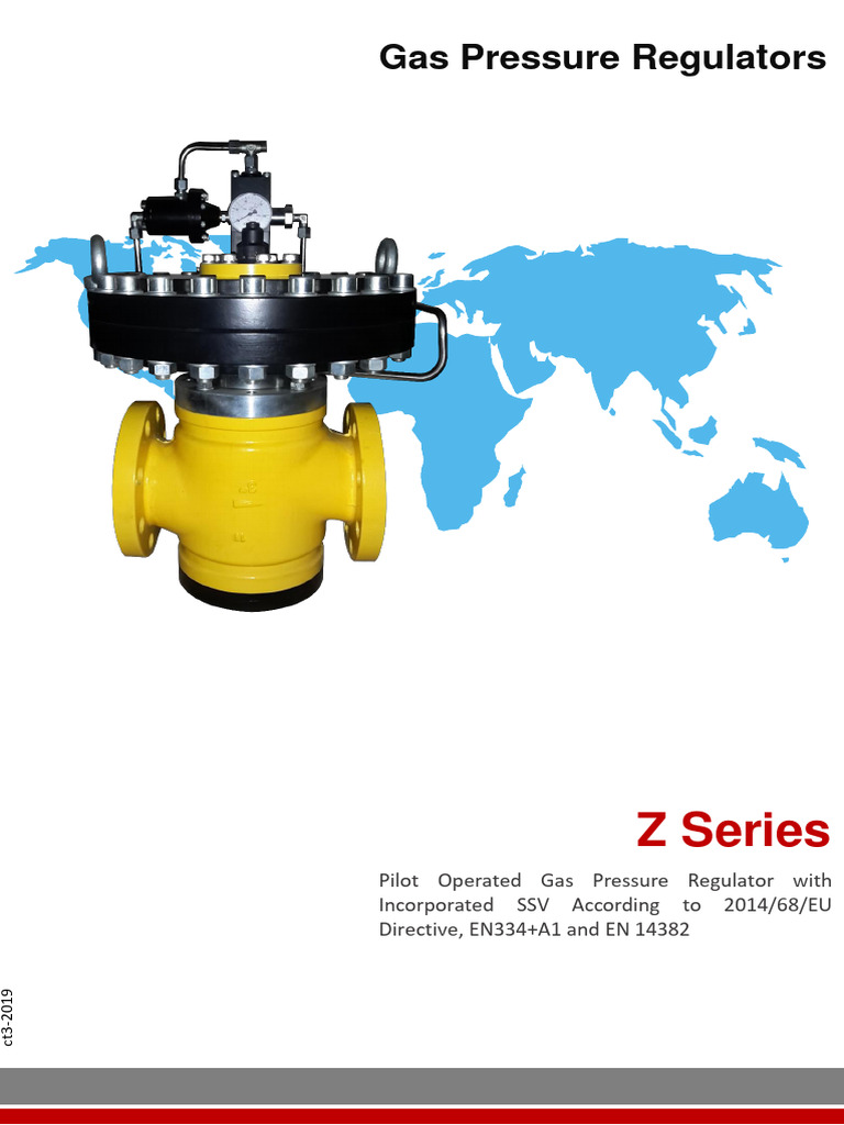Z Series Regulators With Pilot Catalogue - Webaline | PDF | Valve ...