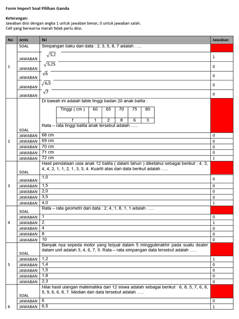 Infut MTK KLS X | PDF